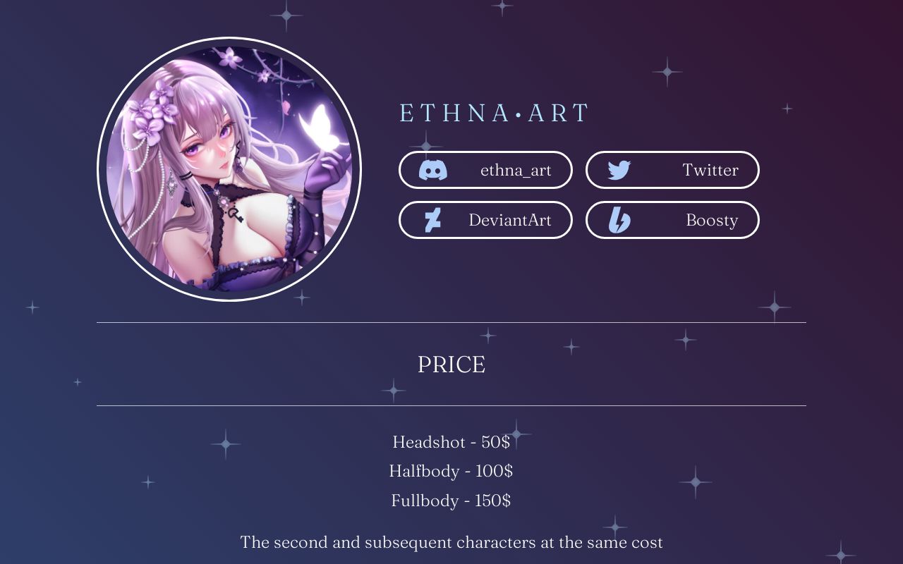 Ethna (Price commissions & ToS)